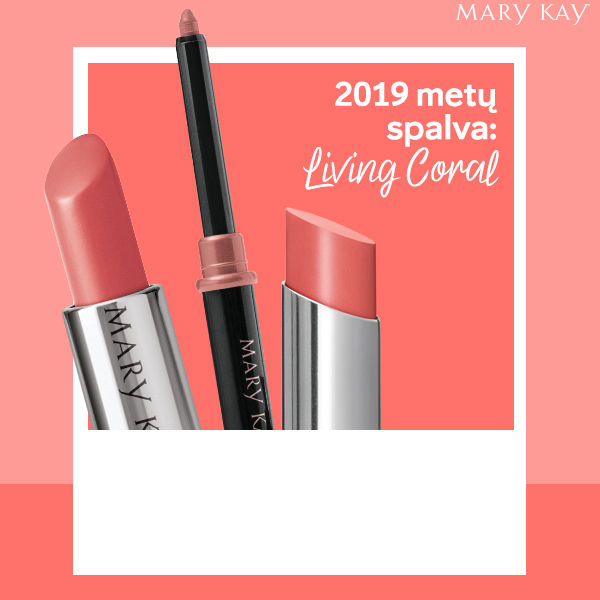 2019 metų spalva: Living Coral